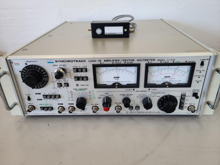 SYNCHROTRACK LOCKIN AMPLIFIER/VECTOR VOLTMETER NF回路設計 LI-575